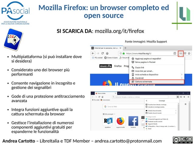 Andrea Cartotto Le carte vincenti del Software Libero | PPT