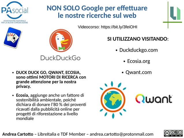 Andrea Cartotto Le carte vincenti del Software Libero | PDF