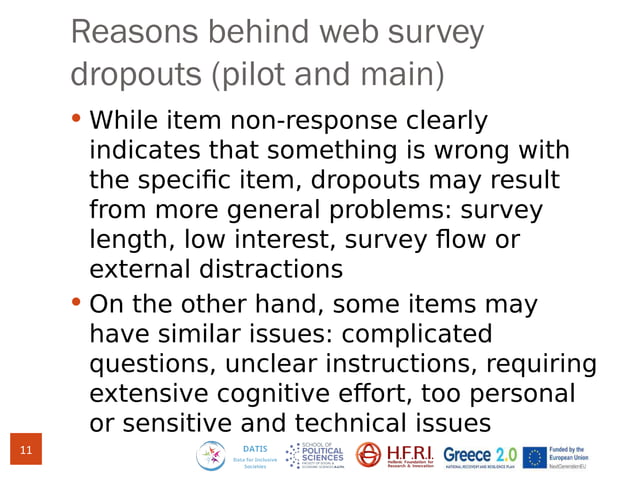 Survey Data Quality Methods for ISSP and DATIS | PDF | Resume Writing ...