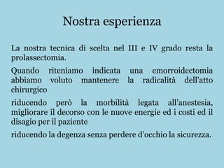 L'intervento di Milligan Morgan | PPTX