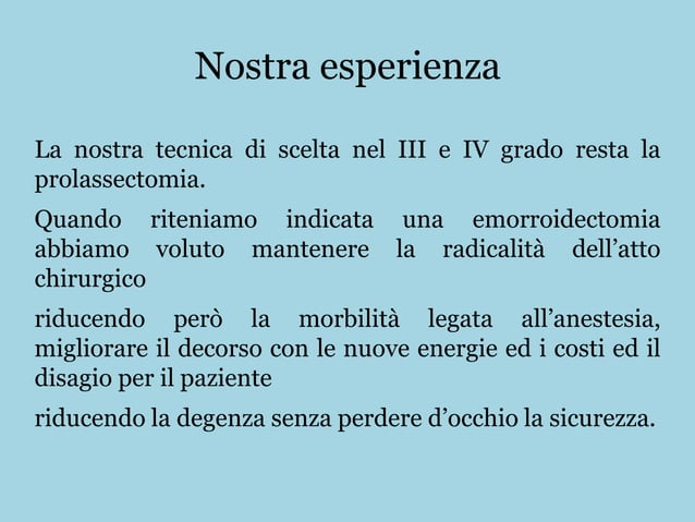 L'intervento di Milligan Morgan | PPT