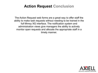 You asked For It: Action Request Web Form | PPTX