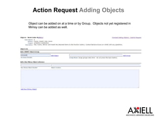 You asked For It: Action Request Web Form | PPTX