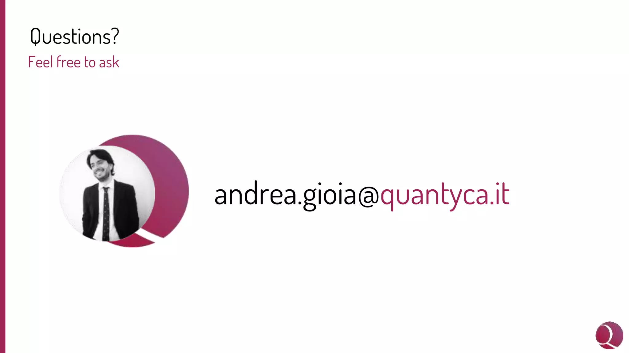 From legacy systems to microservices and back | Andera Gioia, Quantyca | PPT