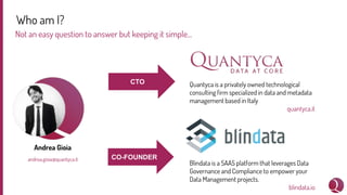 From legacy systems to microservices and back | Andera Gioia, Quantyca ...