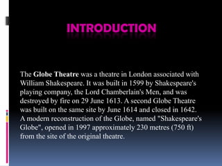Andrea globe theatre | PPT