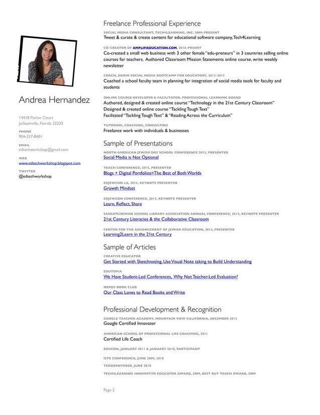 Andrea Hernandez Resume | PDF