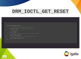 Dealing with GPU resets | PPT