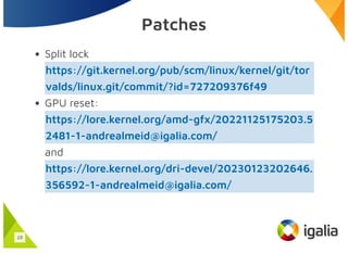 Hacking the Linux Kernel to get moar FPS | PPT