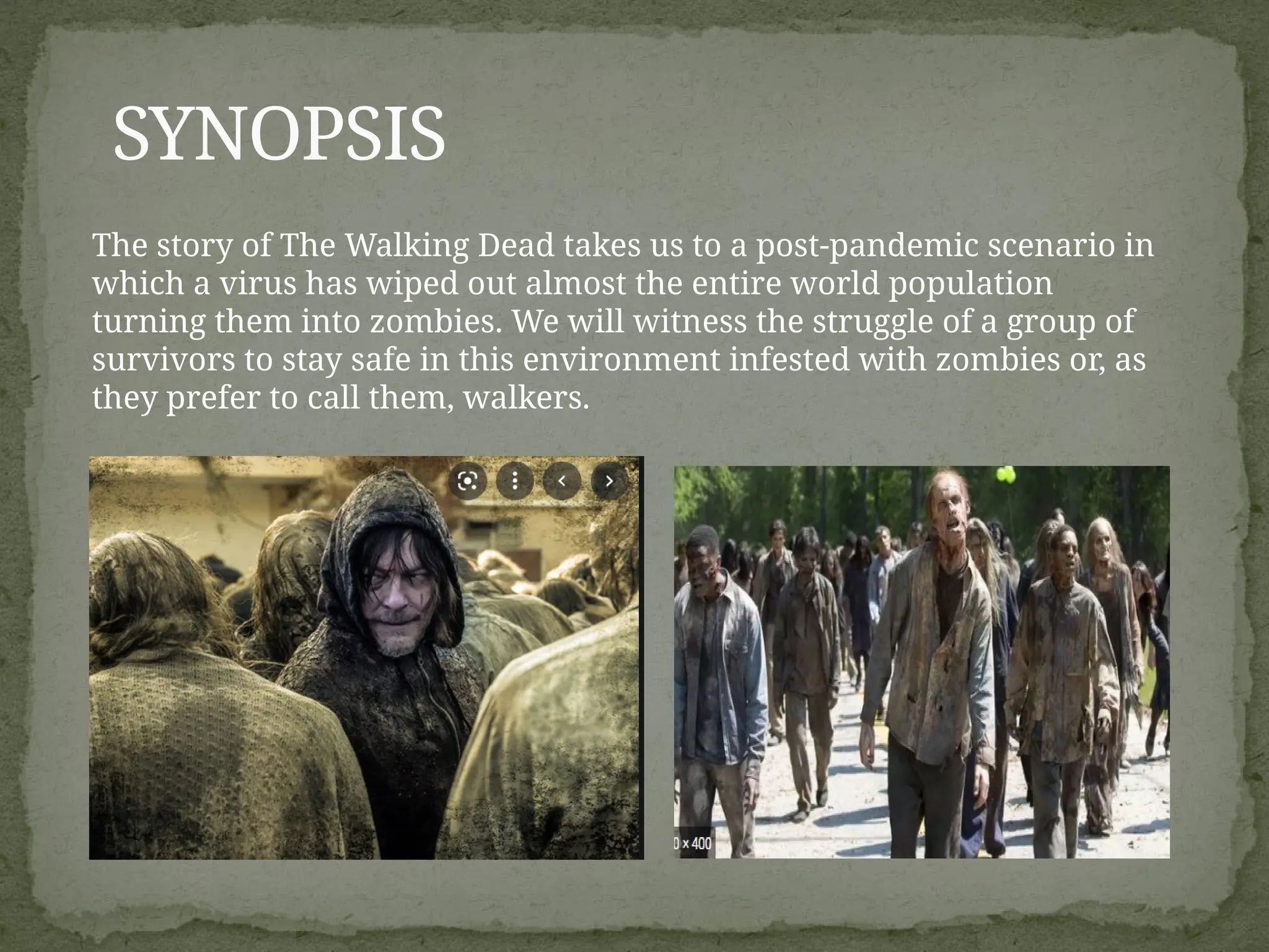 THE WALKING DEAD SERIE DE TELEVISION .pptx | History | Genres