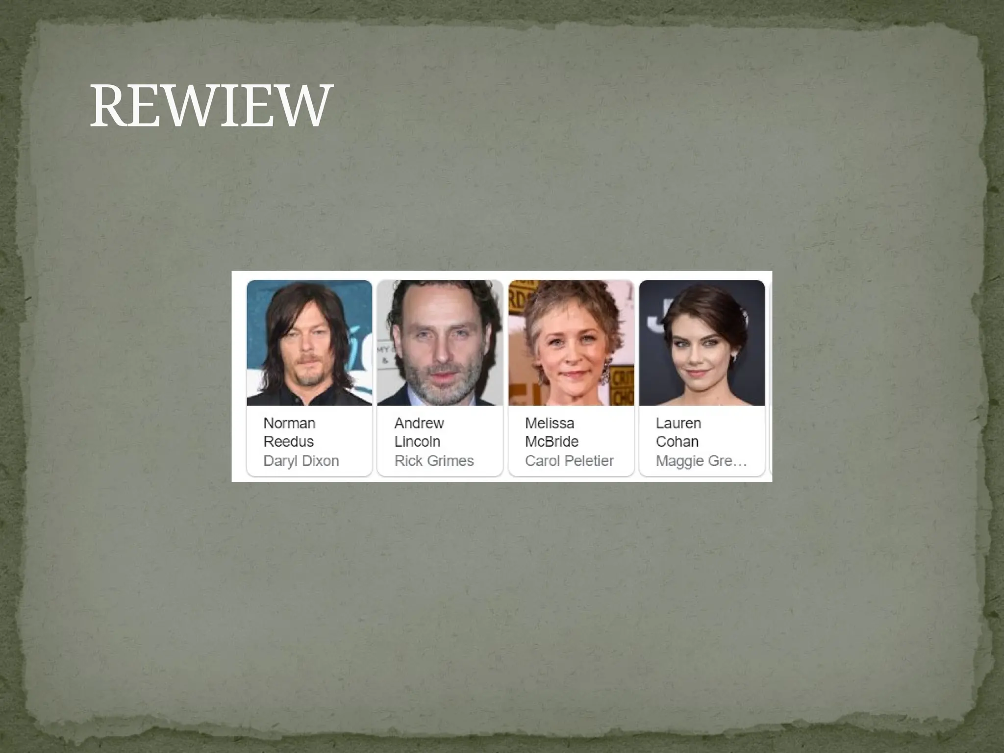 THE WALKING DEAD SERIE DE TELEVISION .pptx | History | Genres