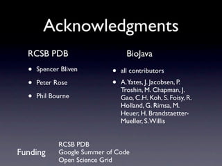 A Prlic - BioJava update | PDF