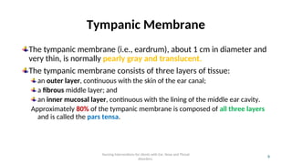 Nursing care for a patient with Ear eye and nose disorder.ppt