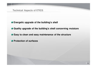 Andreas Kiesewetter - External Thermal Insulation Composite Systems ...