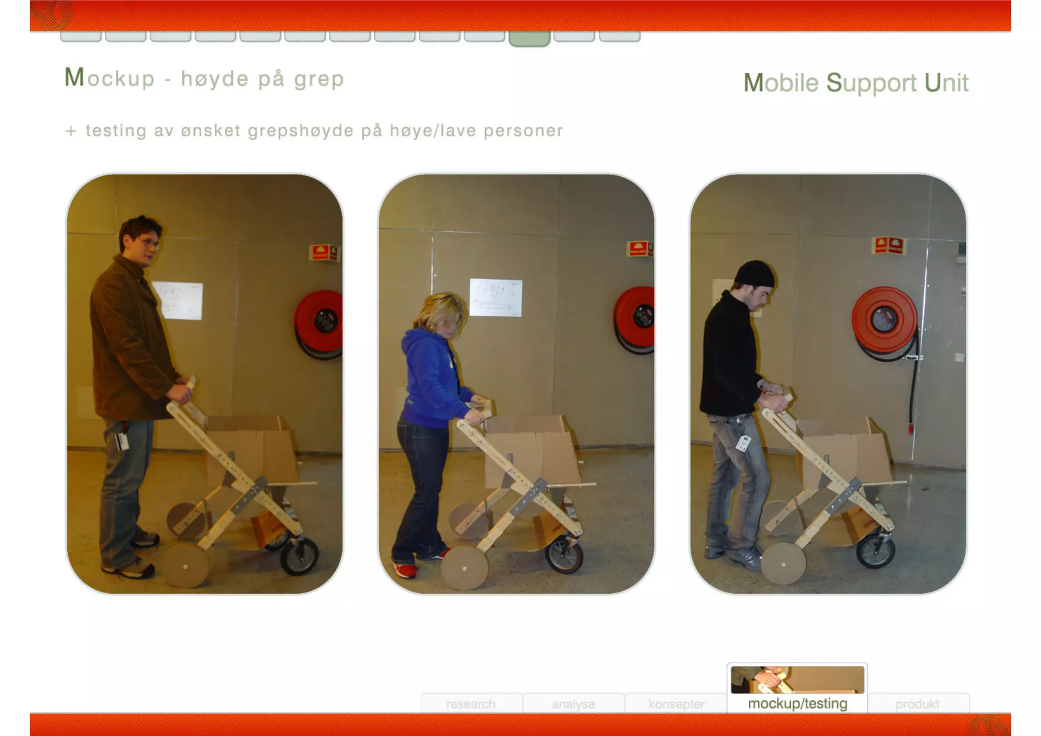 Student Project - AHO - "Mobile Support Unit" | PPT