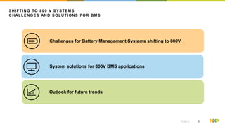 STRATEGY FOR OPTIMIZED BMS SYSTEMS - 800V EV BATTERY ARCHITECTURE | PDF