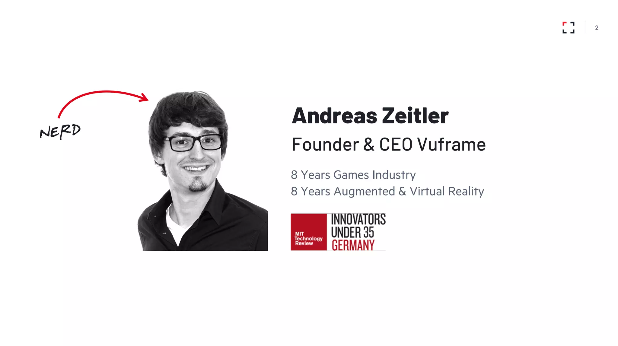 Andreas Zeitler Vuframe Digital Transformation In The Industry Ppt