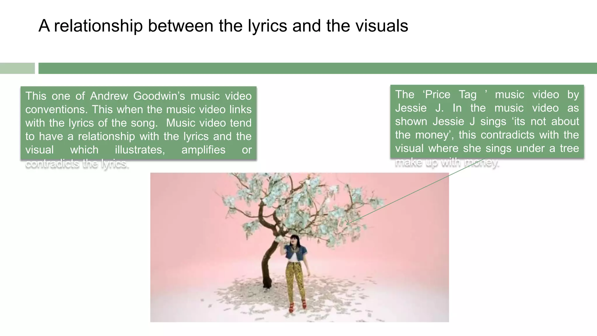 Andrew godwin music video conventions | PPTX