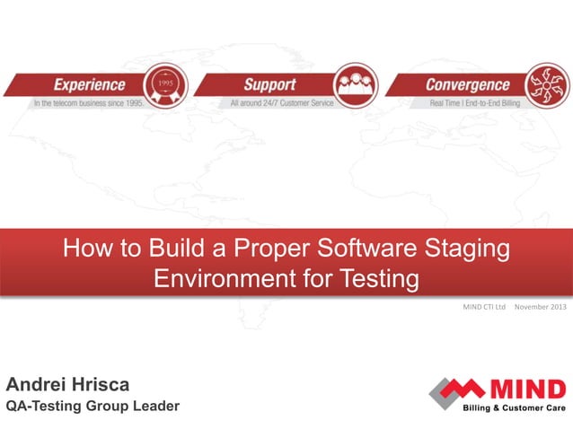 How To Build A Proper Software Staging Environment For Testing Pptx Cloud Computing Internet