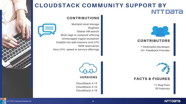 CloudStack At NTT DATA Business Solutions | PPT