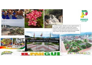 indorme el pangui como muestra el principio de sus inicios | DOCX