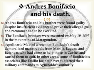 Andres bonifacio | PPTX