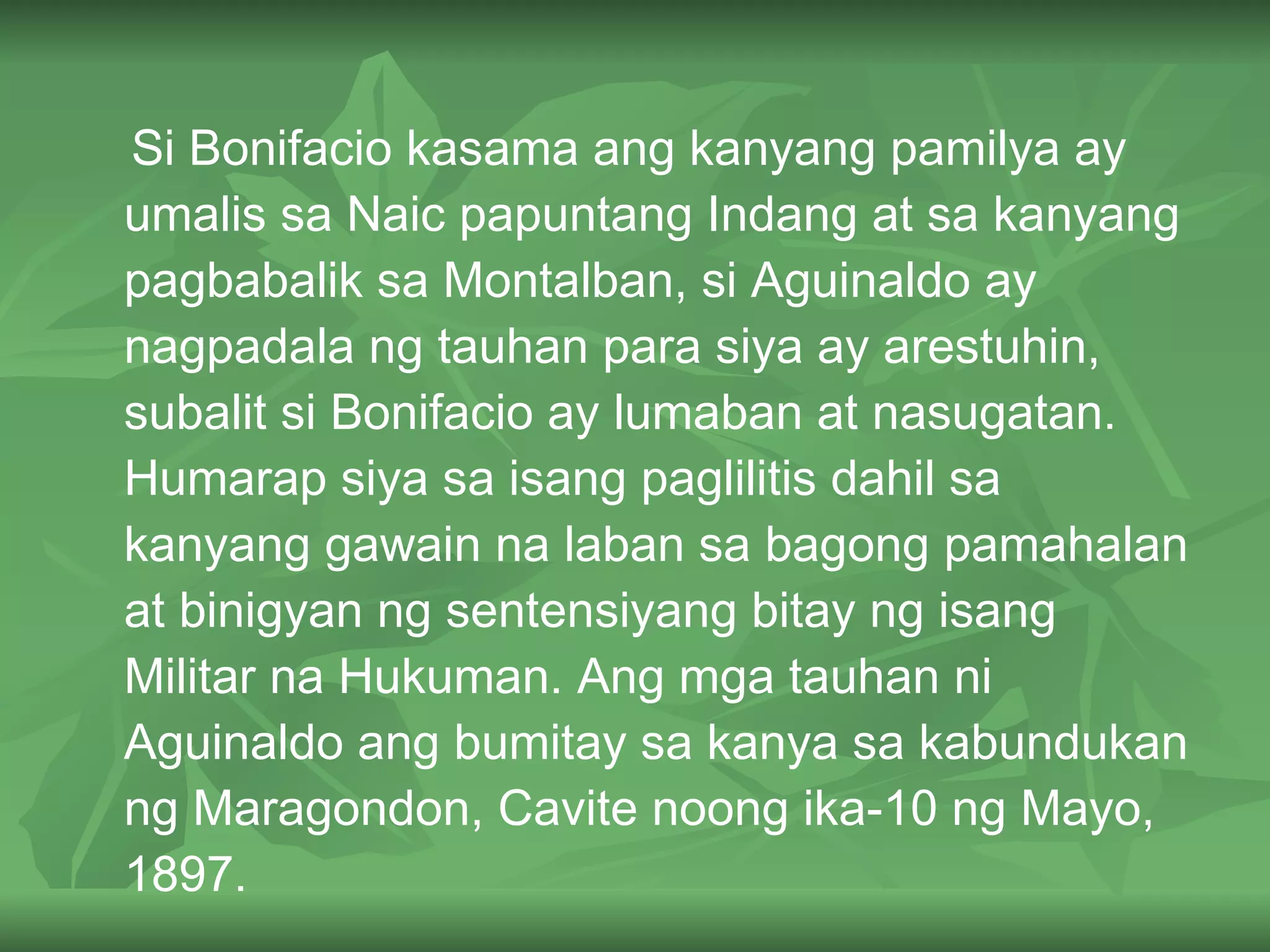 Andres bonifacio | PPT