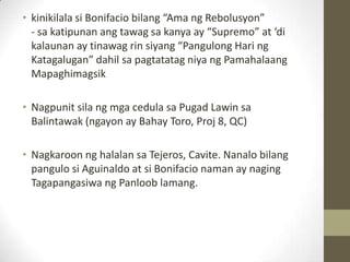 Andres bonifacio presentation | PPTX
