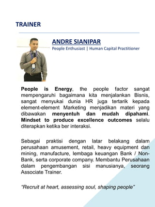 Andre sianipar trainer portofolio - | PDF