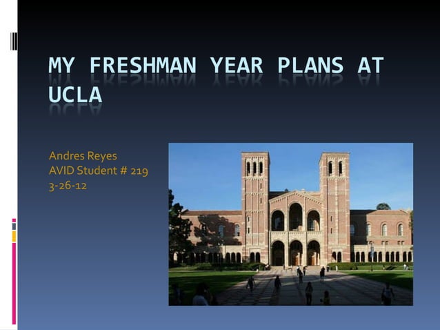 Andres reyes ucla | PPT