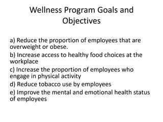 Wellness Program | PPTX
