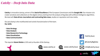 Alice Andreuzzi, Catchy Srl - "Catchy: Social Data Intelligence" | PPT