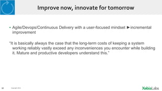 Mindsets, Tools, Goals: From Continuous Delivery to Containers | PPTX