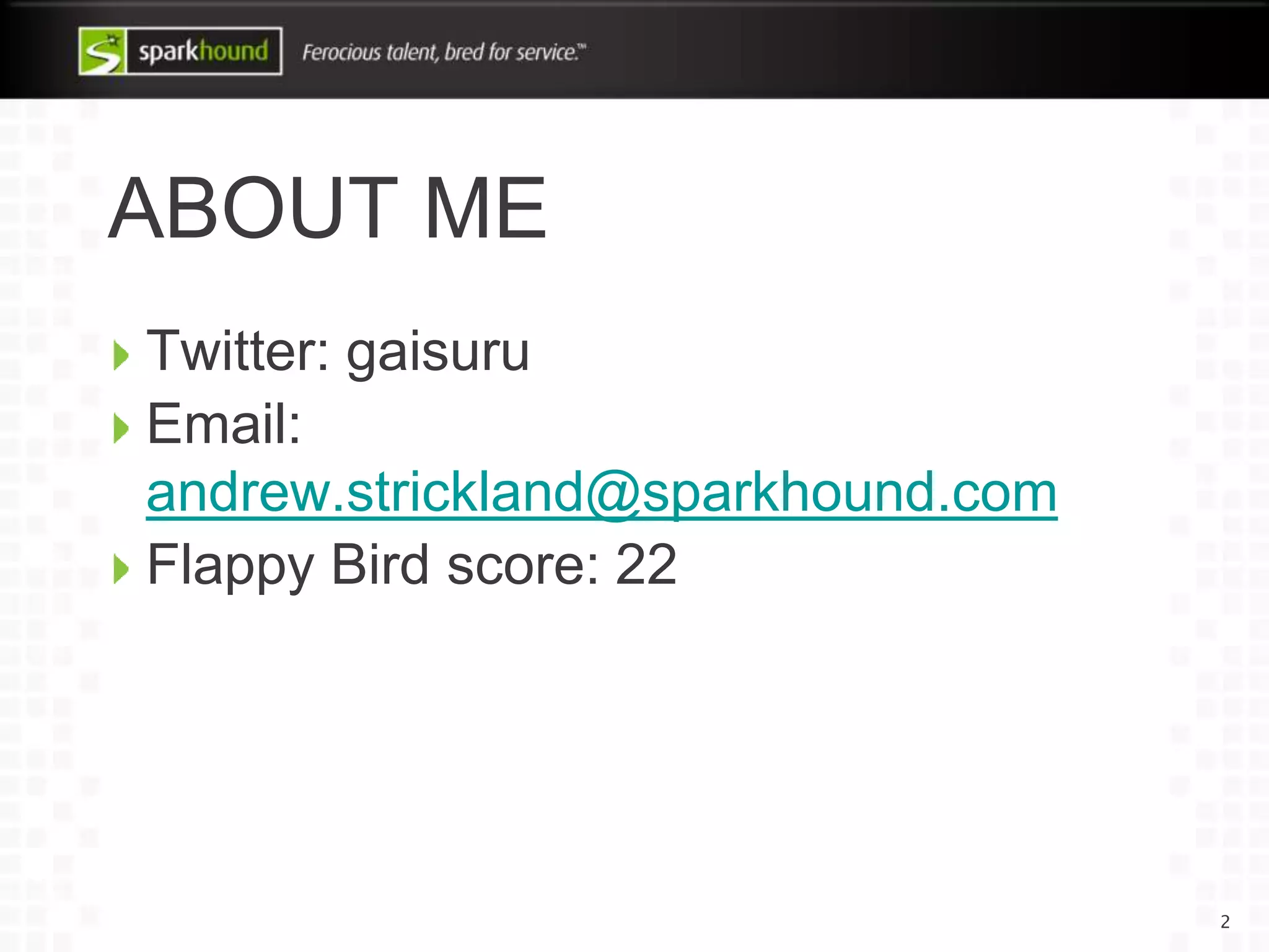 Intro to Azure Mobile Services & Xamarin | PPT