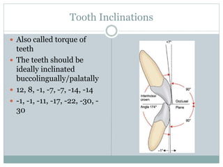 Andrew 6 keys of occlusion-1.pptx orthodontics | PPTX