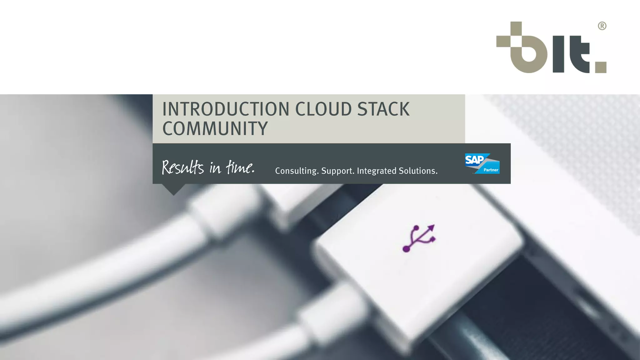 Introduction CloudStack Community - Andre Walter | PDF