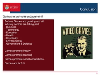 Serious games : games for health Dr Andrew Campbell | PPT