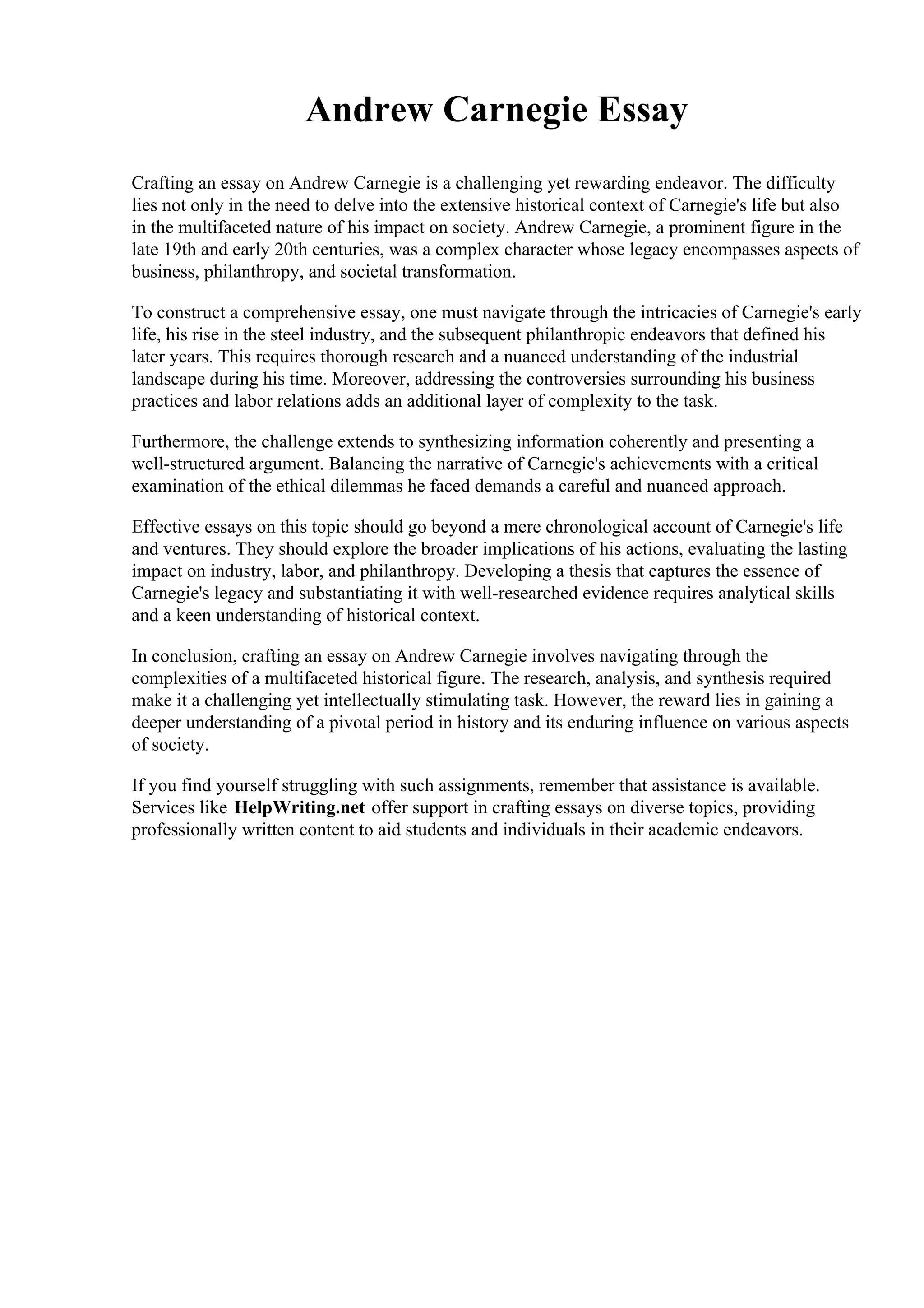 Andrew Carnegie Essay.pdf