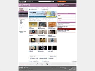 A History of the World - a joint project between the British Museum and the BBC | PPT