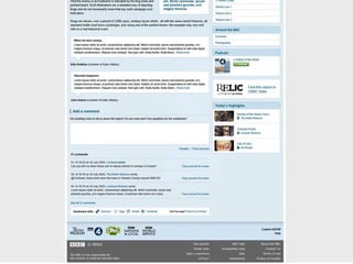 A History of the World - a joint project between the British Museum and the BBC | PPT