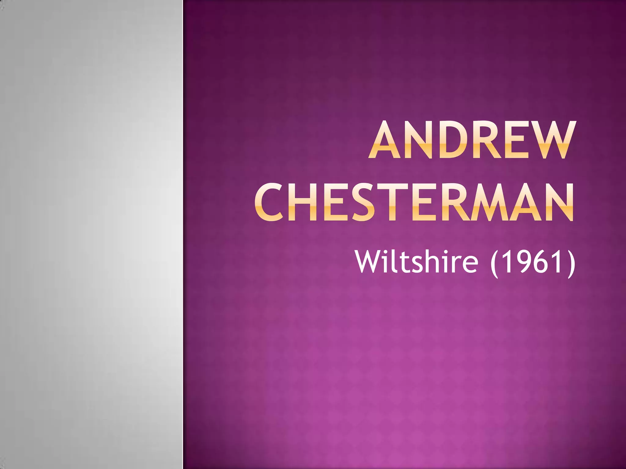 Andrew Chesterman | PPTX