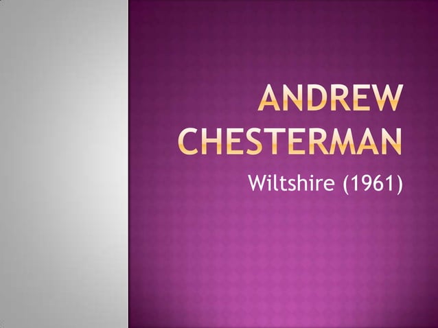 Andrew Chesterman | PPTX