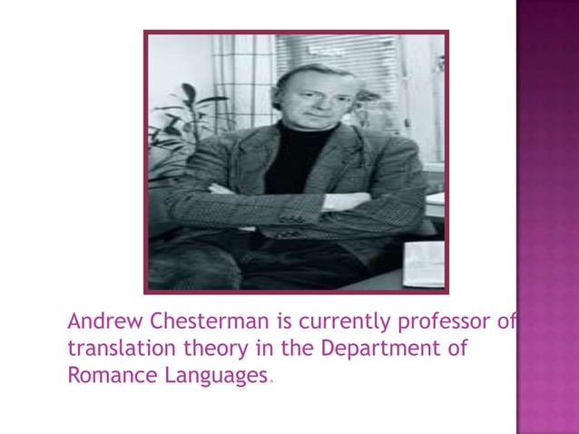 Andrew Chesterman | PPTX
