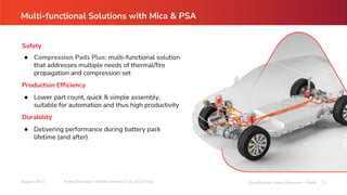 ROLE OF PSA TO ENABLE MULTI-FUNCTIONAL BATTERY SOLUTIONS | PPTX