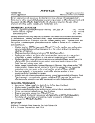 Resume | PDF