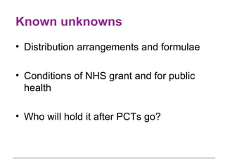 The Spending Review and social care - Andrew Cozens | PPT