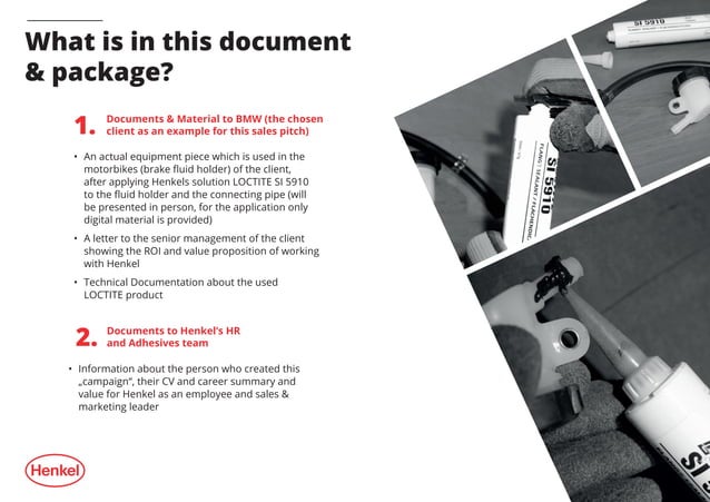 A Sales & Marketing Pitch to Mimic Customer Journey for Henkel Adhesives potential client | PPT