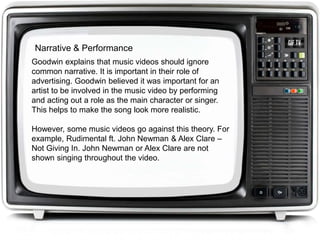 Andrew Goodwin 1992 | PPTX | Video Production | Content Production