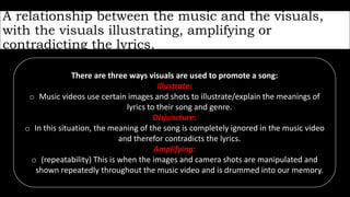 Andrew Goodwin music video theory | PPT