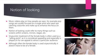 Andrew Goodwin’s 6 Features of Music Videos | PPTX